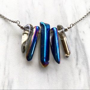 Silverskylight | Jewelry | Genuine Midnight Blue Titanium Crystal ...